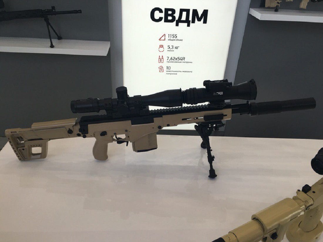 Kalashnikov Reveals a Replacement for Its Famed Sniper Rifle