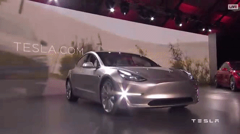 The Tesla Model 3 Event, in GIFs. – Product Hunt