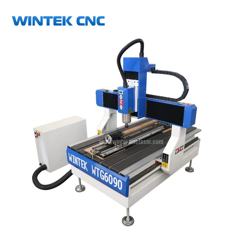 Hobby 4 axis cnc router 6090 with rotary - Medium