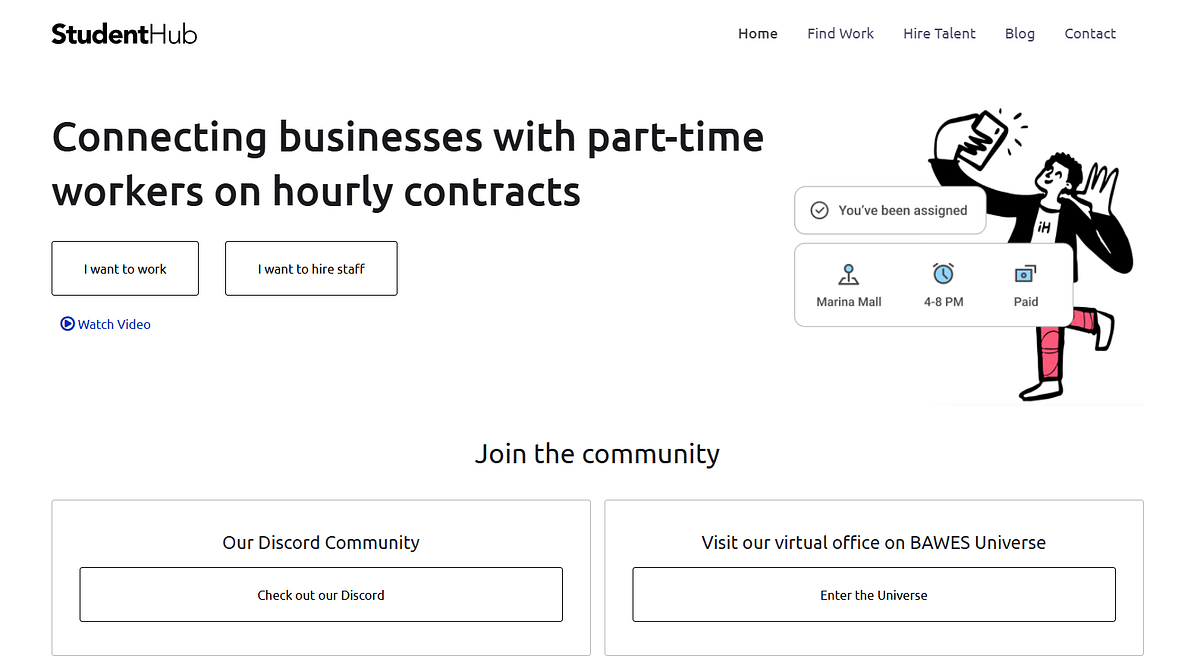 StudentHub - Medium