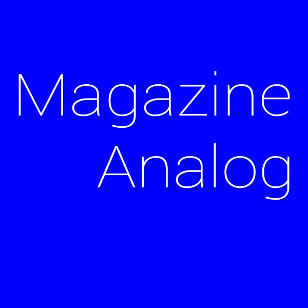 Trending stories published on Magazine Analog – Medium