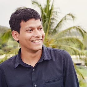 home page of ayush ghosh