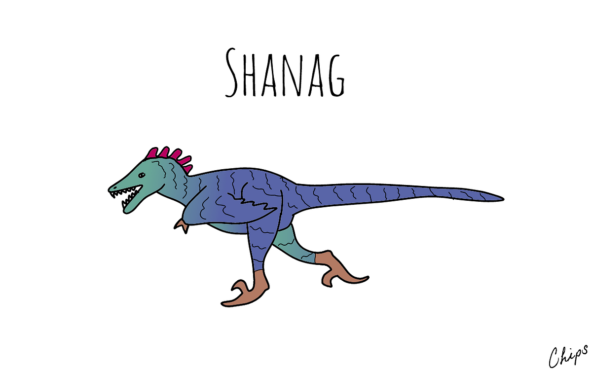 Shanag ashile – Obscure Dinosaur of the Day – Medium