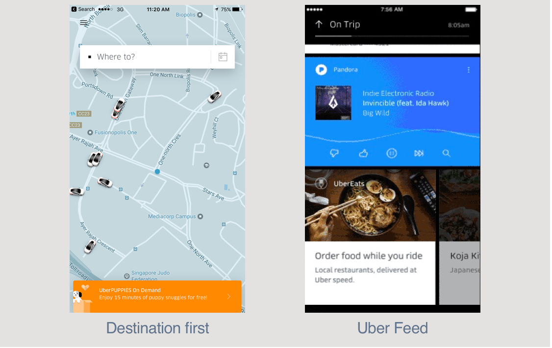 THE NEW UBER APP: THREE NOTABLE UX CHANGES – UXArmy – Medium
