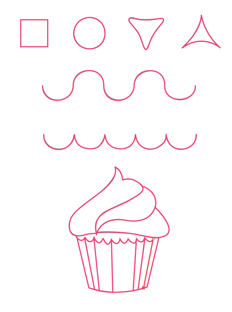 [Project 4] Pen Tool Exercises – Michelle Deng – Medium