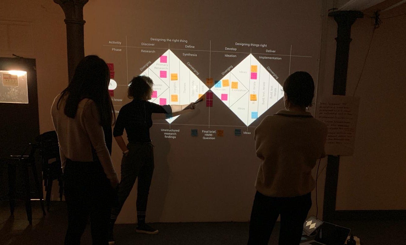 A critical review of Design Thinking and its application on a live brief as part of the MA DXD ...