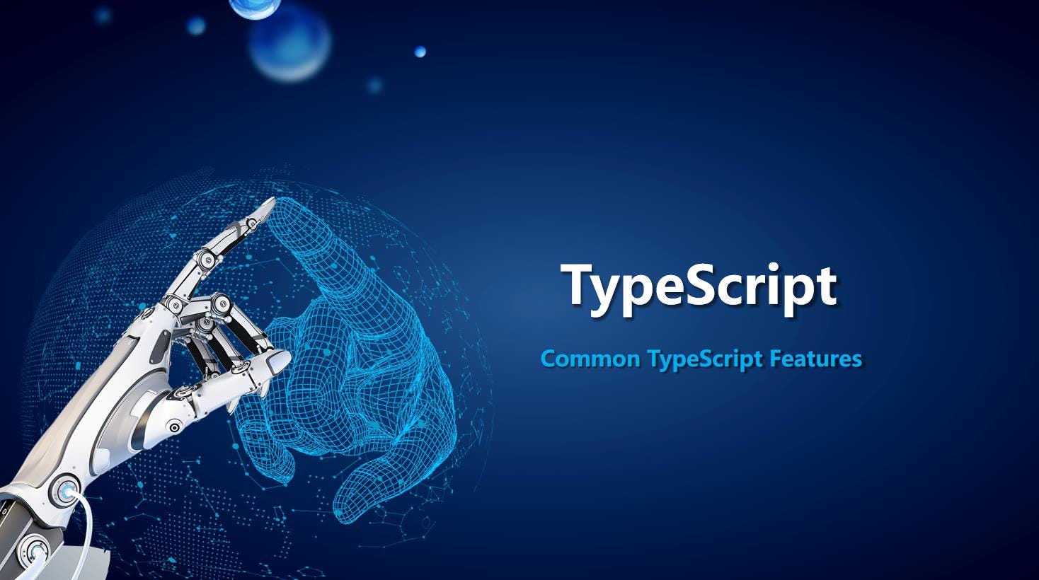 Today, I’ll introduce some of the newer features and developments in ...