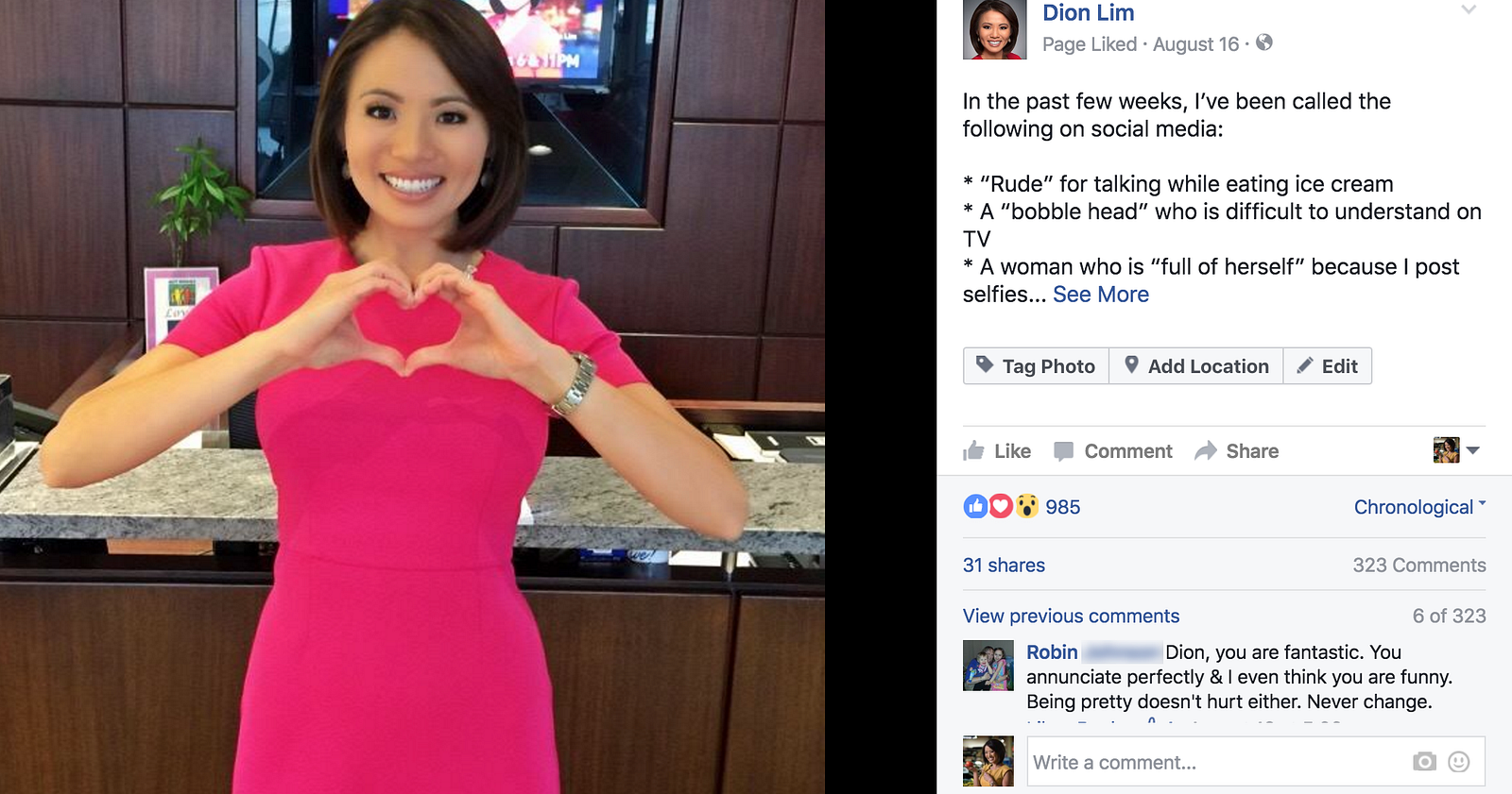Friendly, Neighborhood News Anchor Dion Lim Dishes on How to Deal with ...