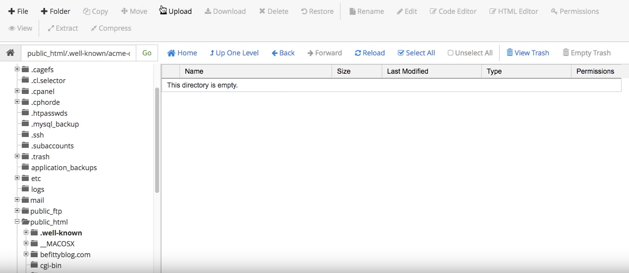 Install Let’s encrypt in a Shared Hosting like GoDaddy