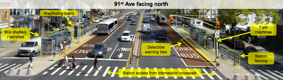 Waiting At the Median Bus Stop, You Wonder When the Next Ride Arrives