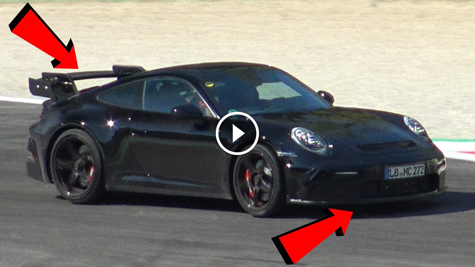 Next Gen. Porsche 992 GT3 Spotted Testing with a New AERO!