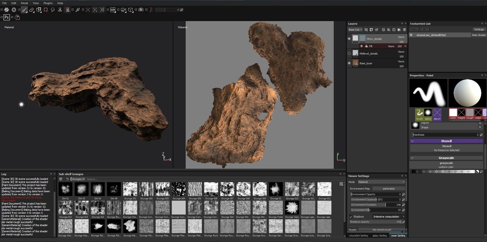 Quixel Megascans and Substance Painter into VR using BrioVR