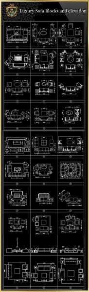 【Architectural CAD Drawings Bundle】(Best Collections!!)