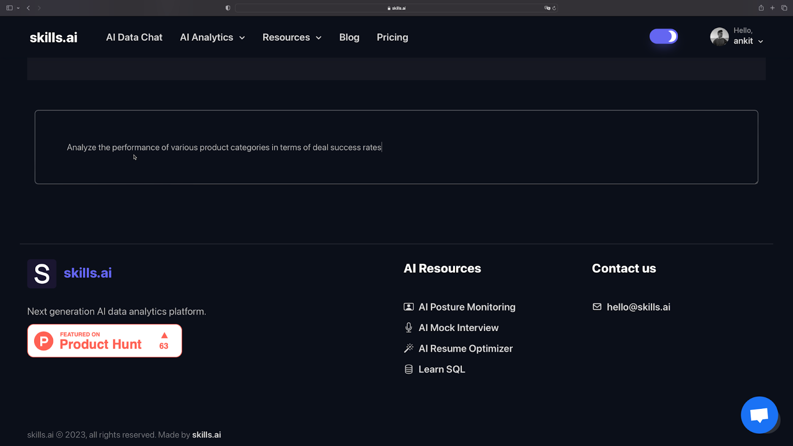 AI Data Chat Guide