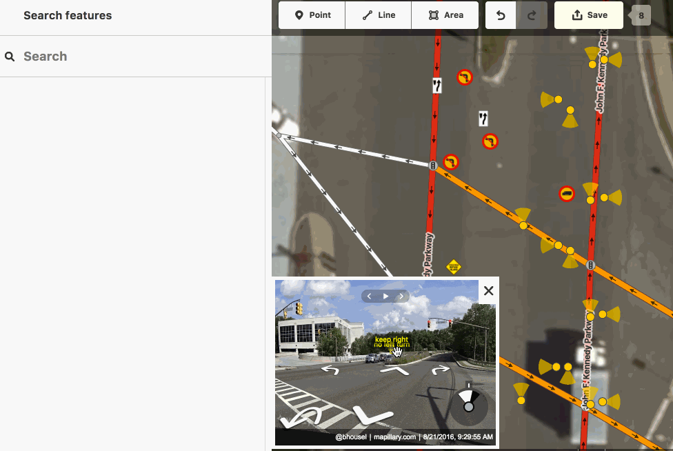 Fast traffic sign mapping with OpenStreetMap and Mapillary