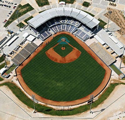 What will happen with the Baseball stadium in Athens?