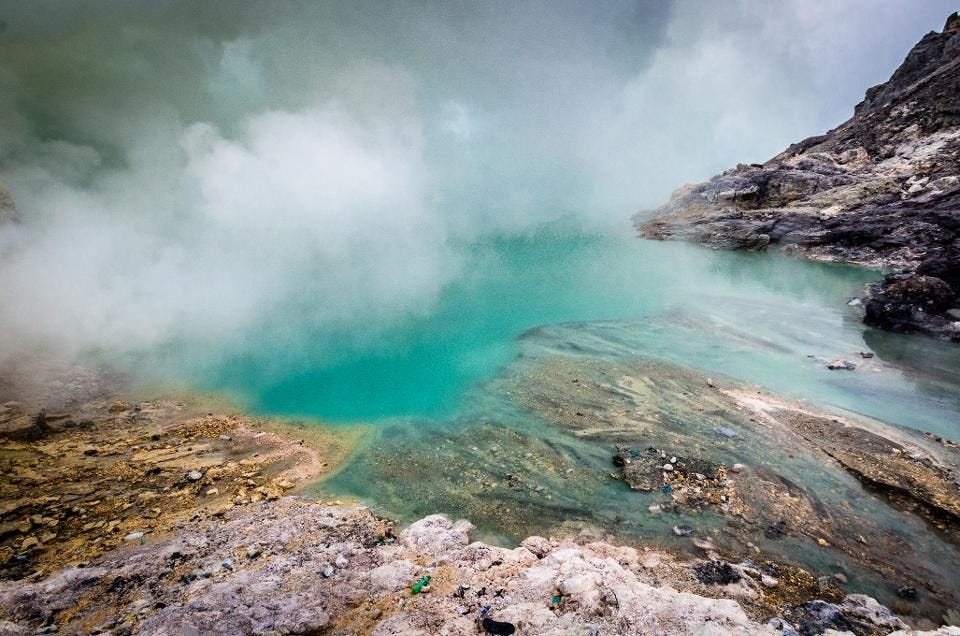 This Erupting Volcano’s Lava Appears Blue, And Science Knows Why