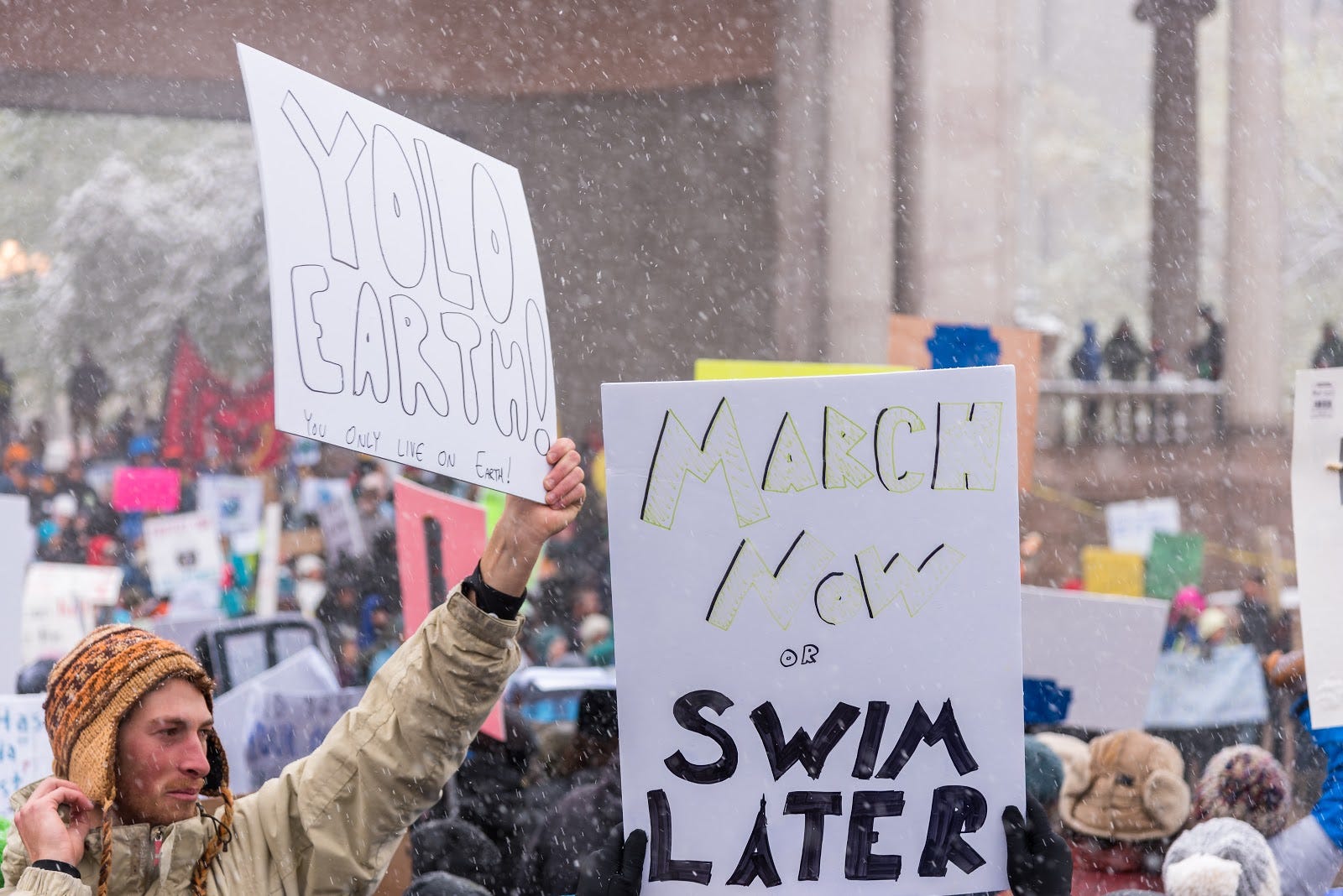 Ten of the Best Signs from the People’s Climate March in Denver