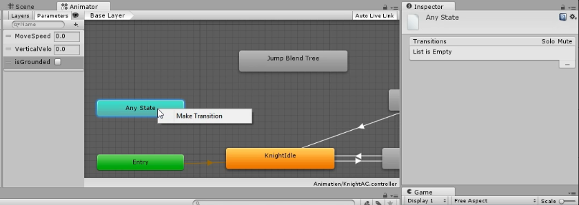 Curso Unity 2d tercera parte: Añadiendo salto y más animaciones al jugador