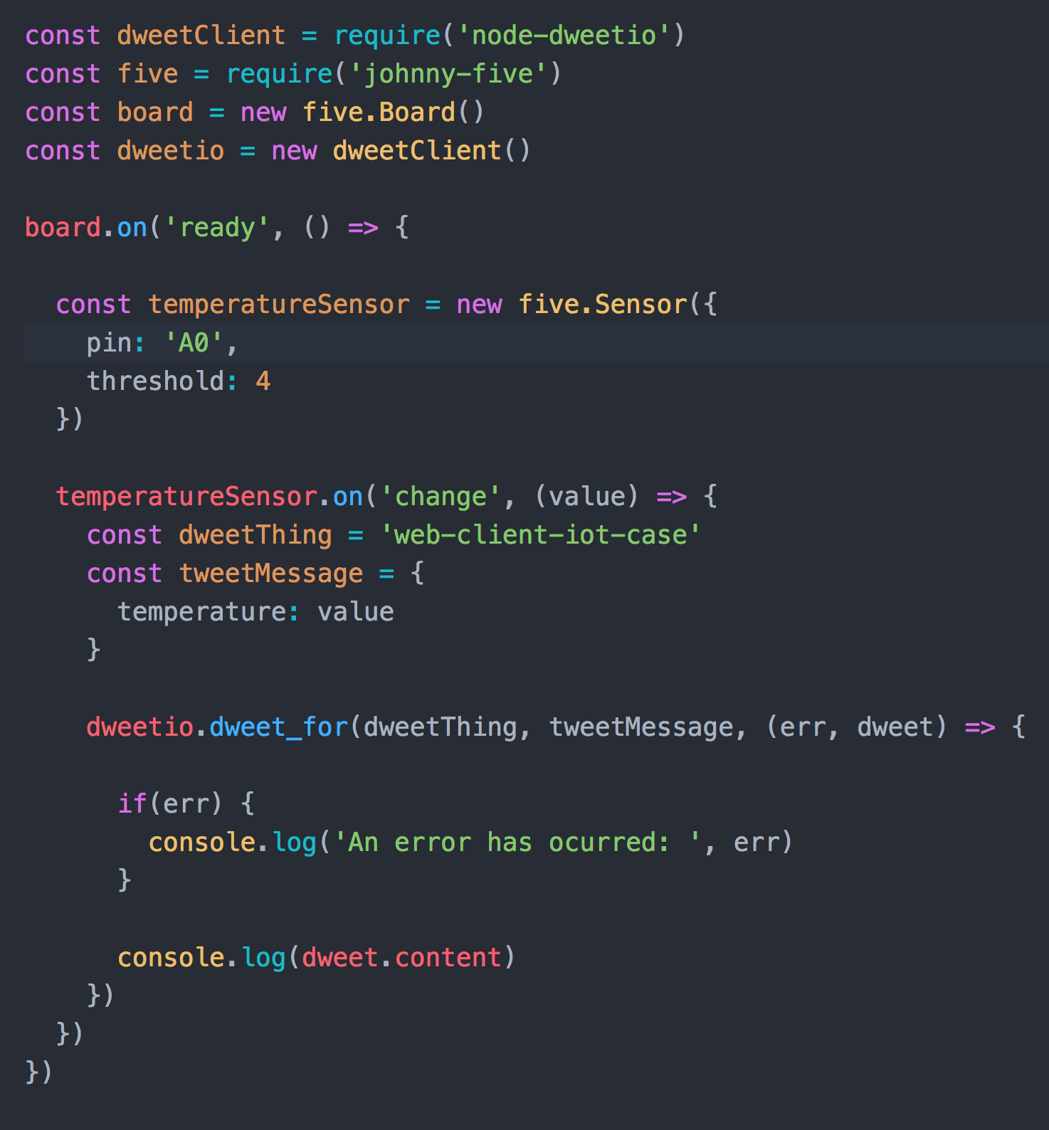 Creating an IoT case with Node + Arduino – Otavio Augusto – Medium