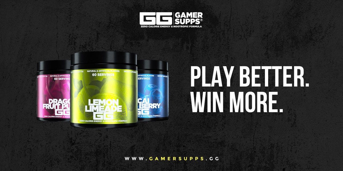 GamerSupps GG: Good Game or Gamer Gimmick? – Tyler “TyFighter” McG – Medium