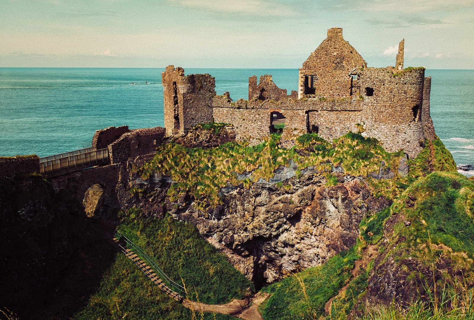 The Castle on the Cliffs — Dunluce Castle – Molly Kate – Medium