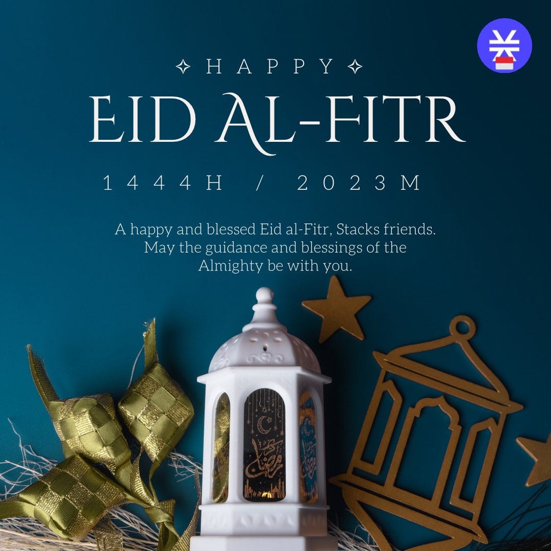Selamat Hari Raya Idul Fitri 1444 Hijriah dari Stacks Indonesia! - Abdu ...