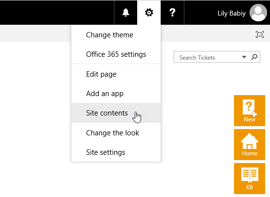Assets management in SharePoint Online and Office 365