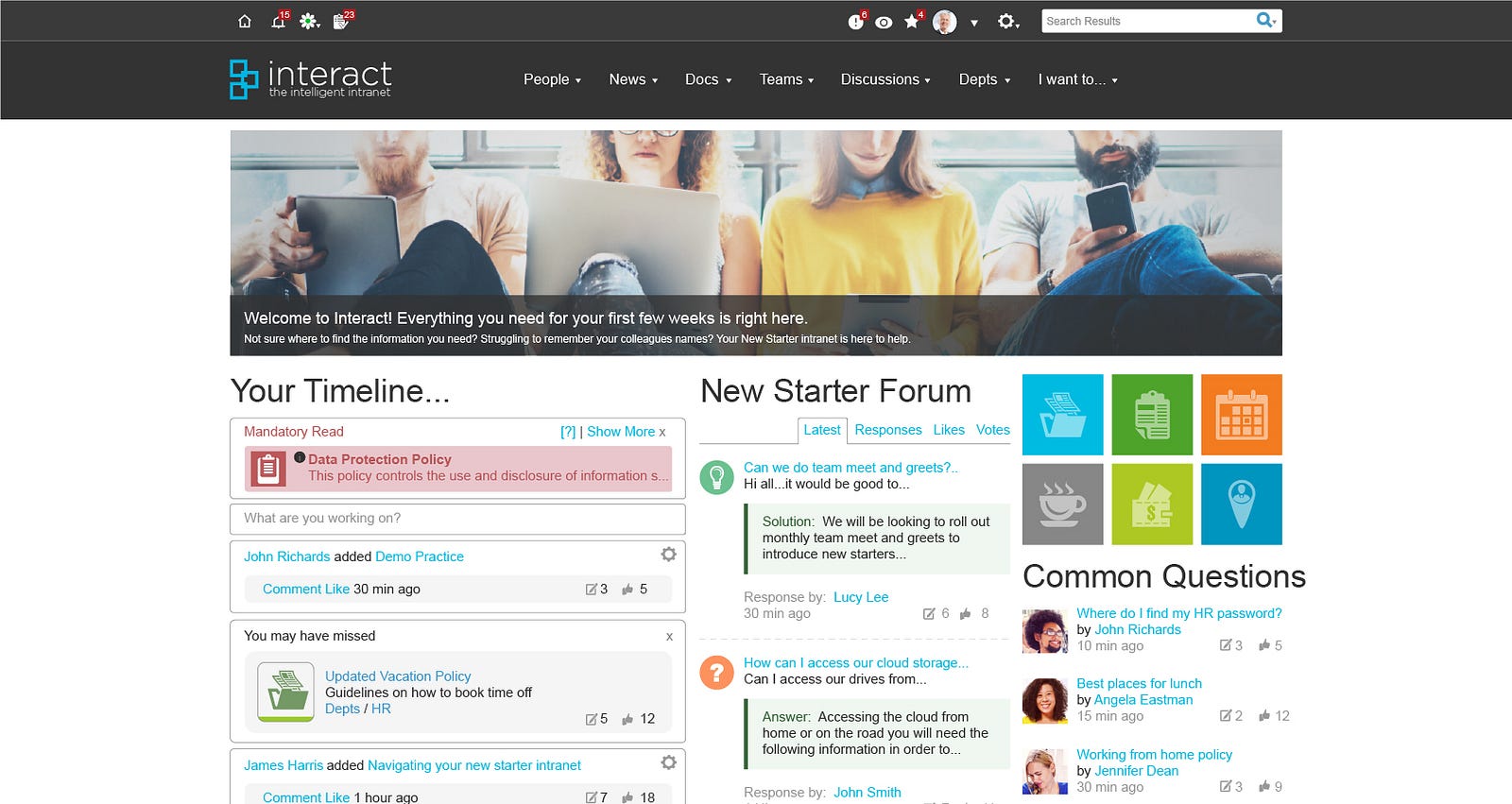6 ways an intranet can benefit your HR department – Interact Software ...