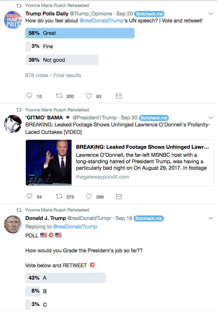 An Analysis of Propaganda Bots on Twitter – RoBhat Labs – Medium