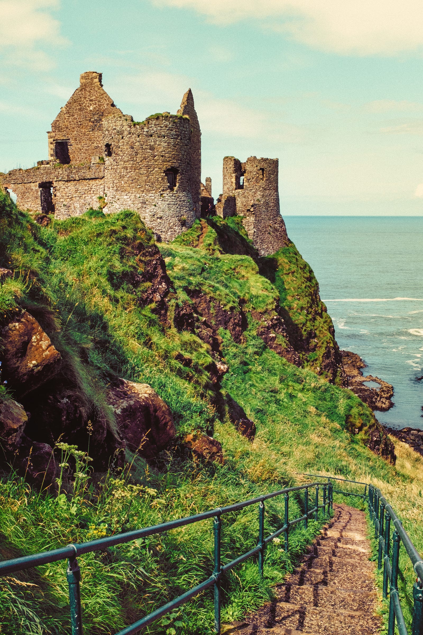 The Castle on the Cliffs — Dunluce Castle – Molly Kate – Medium
