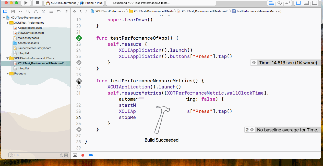 Continuous Performance Testing Of An Ios Apps Using Xctest
