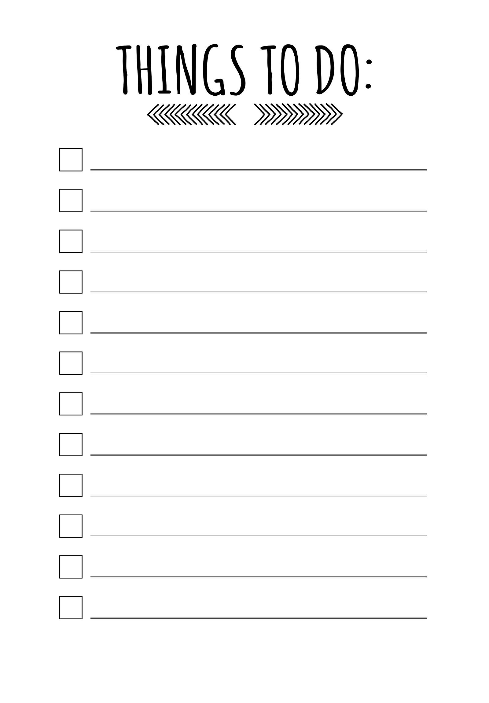 Todo List Life It s Your Turn