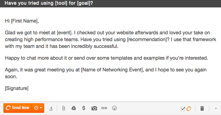 12 NETWORKING FOLLOW UP EMAILS BreathR Medium 12 NETWORKING FOLLOW UP EMAILS BreathR Medium
