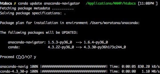  Python How To Update Anaconda Navigator With Command Line