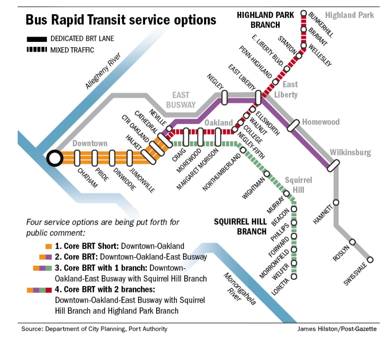 Pittsburgh’s Bus Rapid Transit (BRT) critique and transition design ...