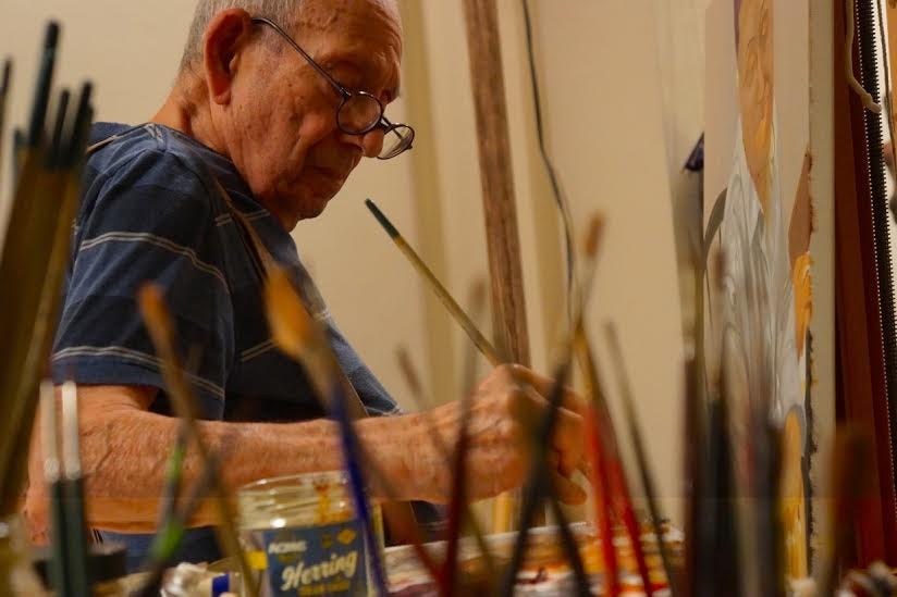 Musing: Sitting for a portrait by Philip Pearlstein