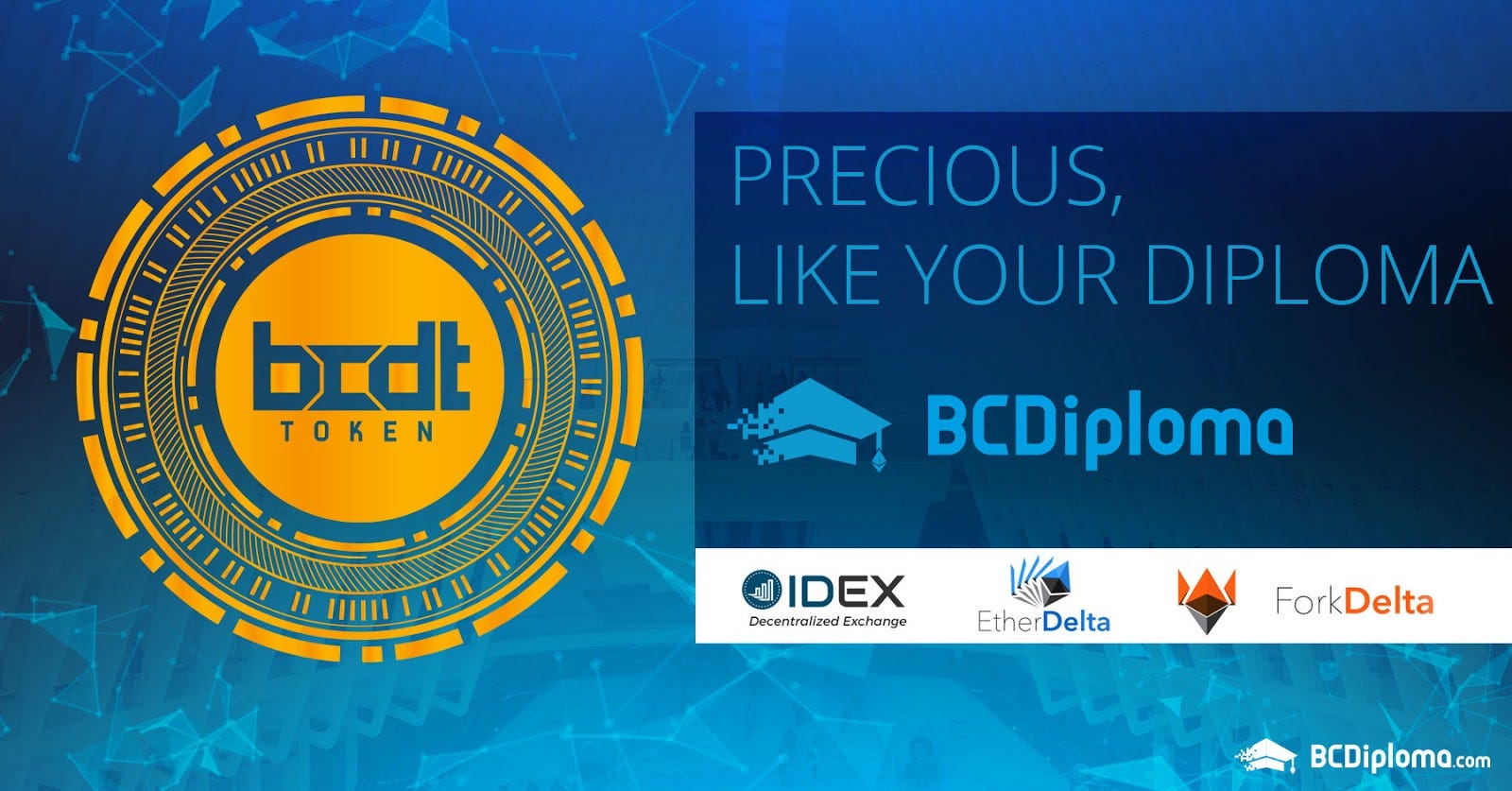 BCDT Token: precious, like your diploma – BCDiploma – Medium