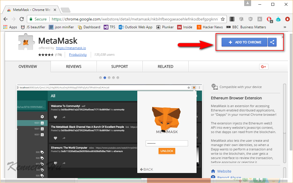 [METAMASK] METAMASK installation – Singapore Blockchain-Dapps – Medium