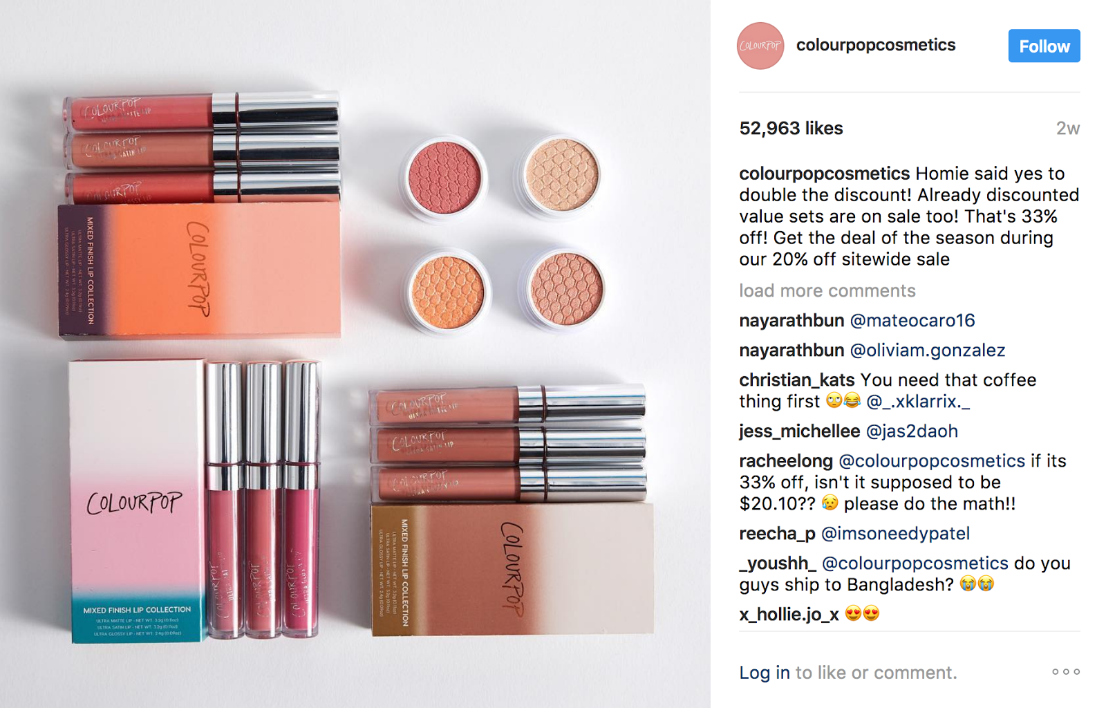 Colourpop’s Success led by Influencer Marketing and Social Media