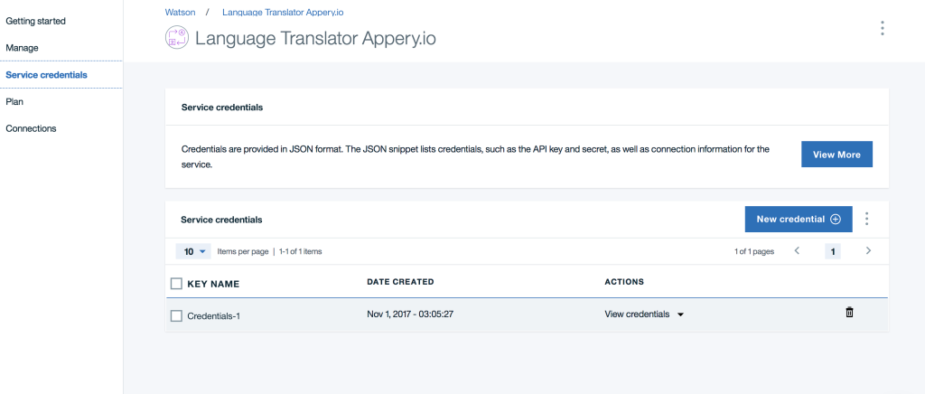 Quickly Build a Mobile Backend Connected to Watson Language Translator API