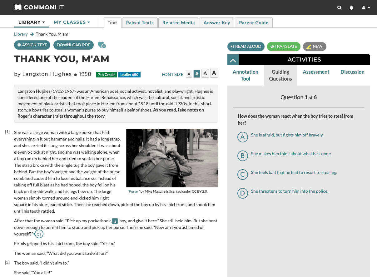 How to Turn Any CommonLit Lesson Into a Video Lesson