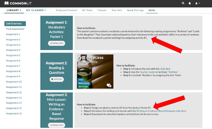 Best Practices for Using CommonLit Vocabulary Lessons