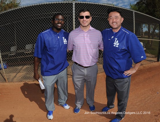 2/23/16-Something Current-LAD Workout by Jon SooHoo/LA Dodgers
