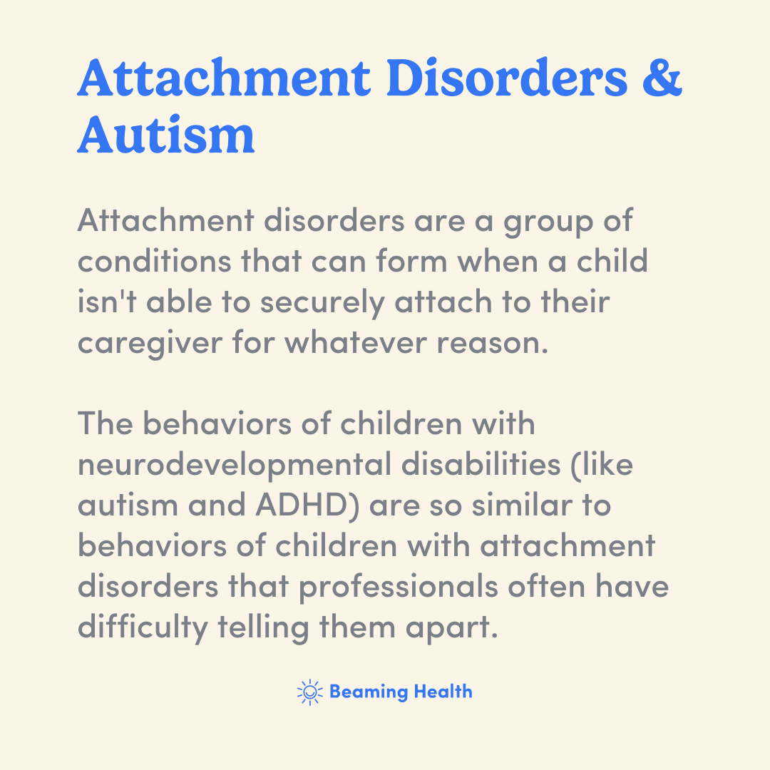 Autism and attachment: Can autistic children securely attach? | Beaming ...