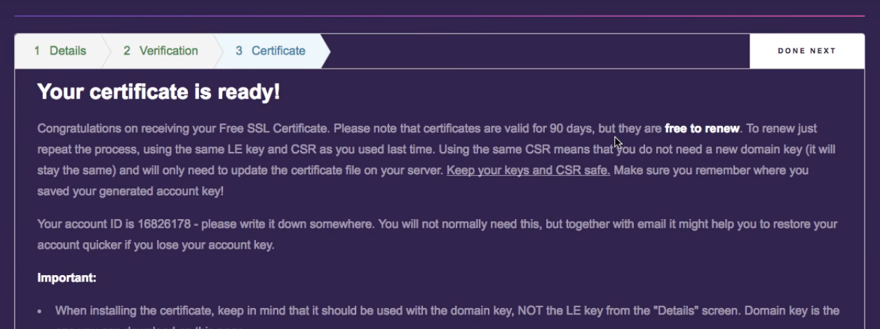 Install Let’s encrypt in a Shared Hosting like GoDaddy