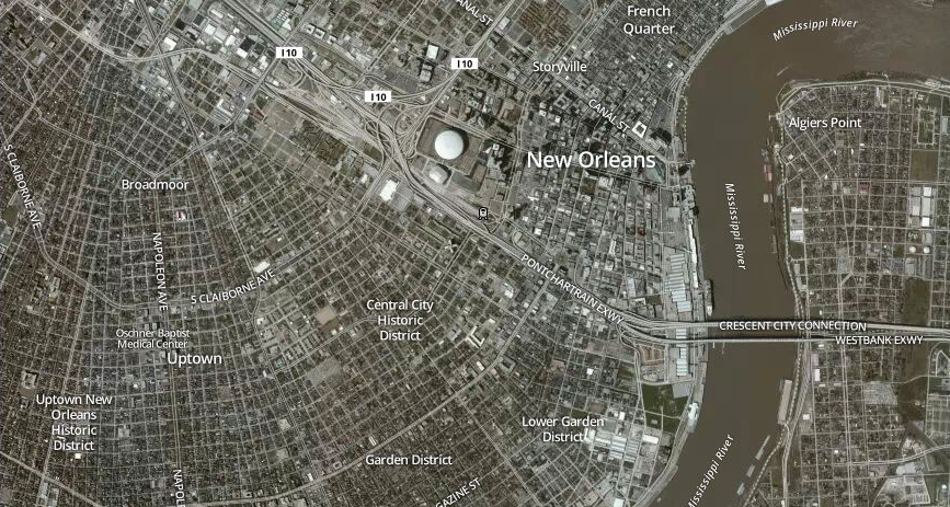 Designing labels for satellite and aerial imagery – Points of interest