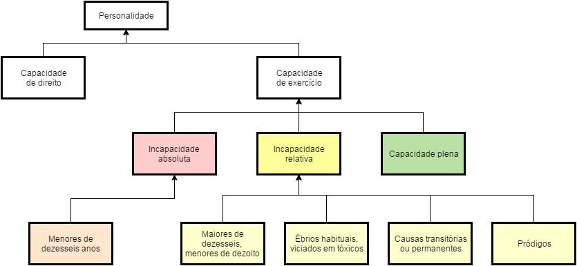 Capacidade e Incapacidade de Exercício – Anotações de Direito – Medium