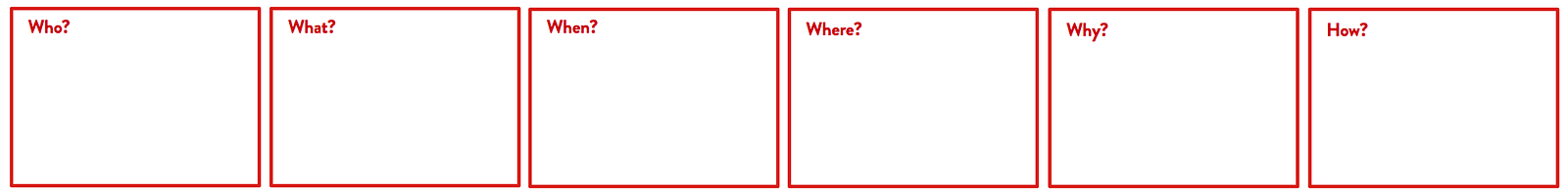 Get your story right: the Storytelling Canvas. – Journalism Tools – Medium