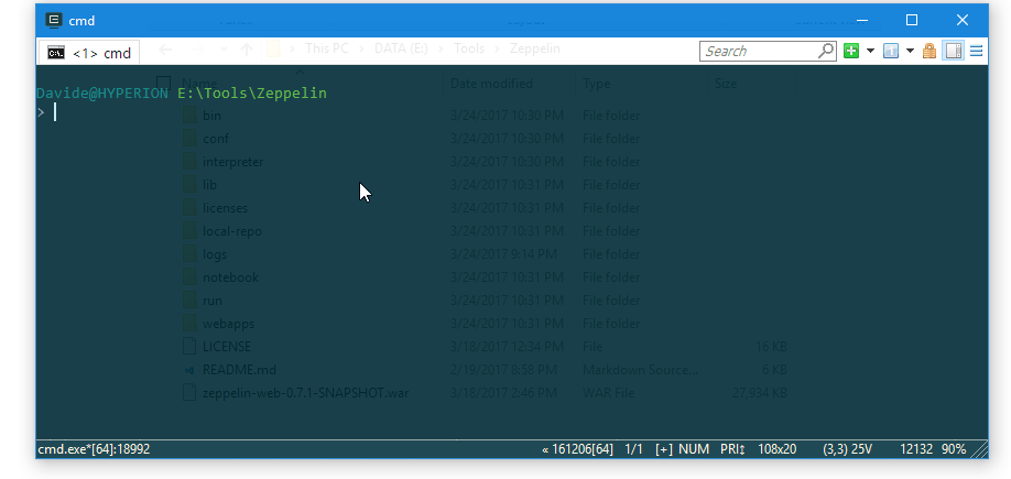 Running Apache Zeppelin For Sql Server On Windows 10 Natively